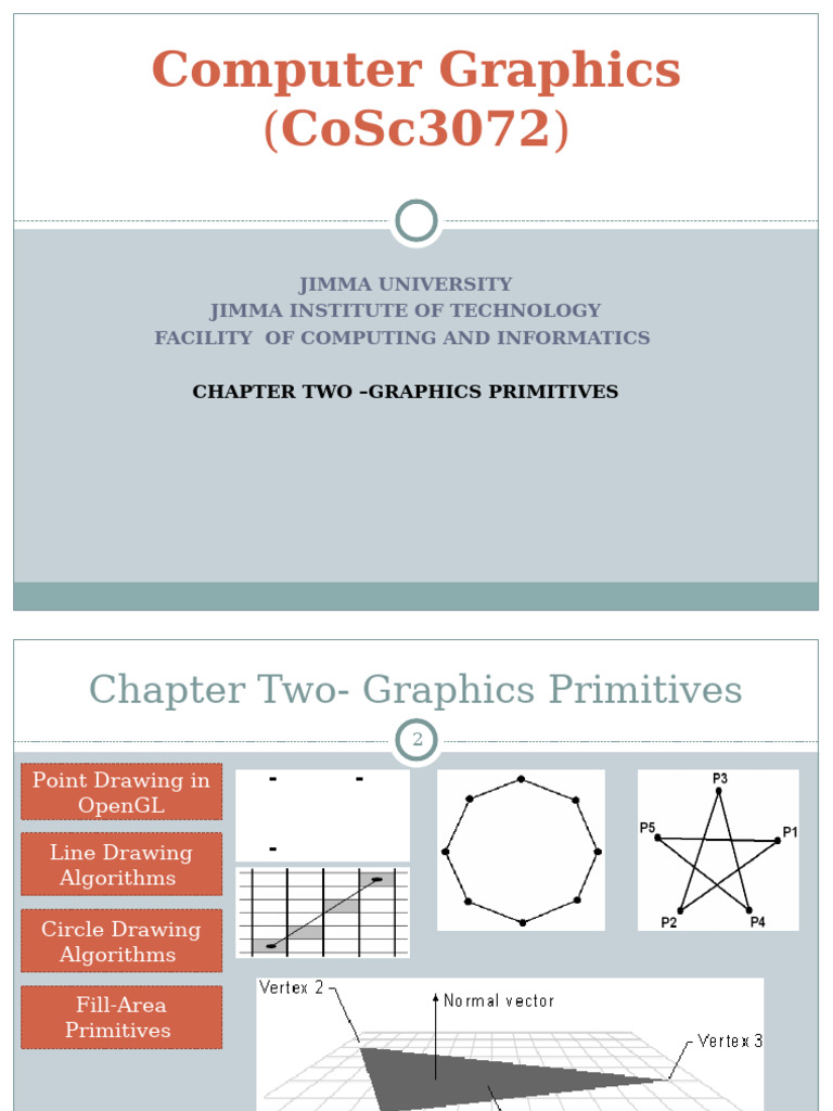 Chapter - Two | PDF | Computer Graphics | Graphics
