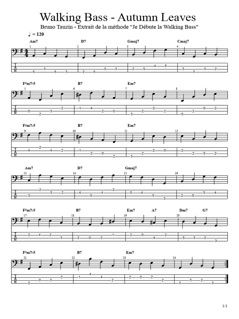 Beginner's Guide to Walking Bass | PDF