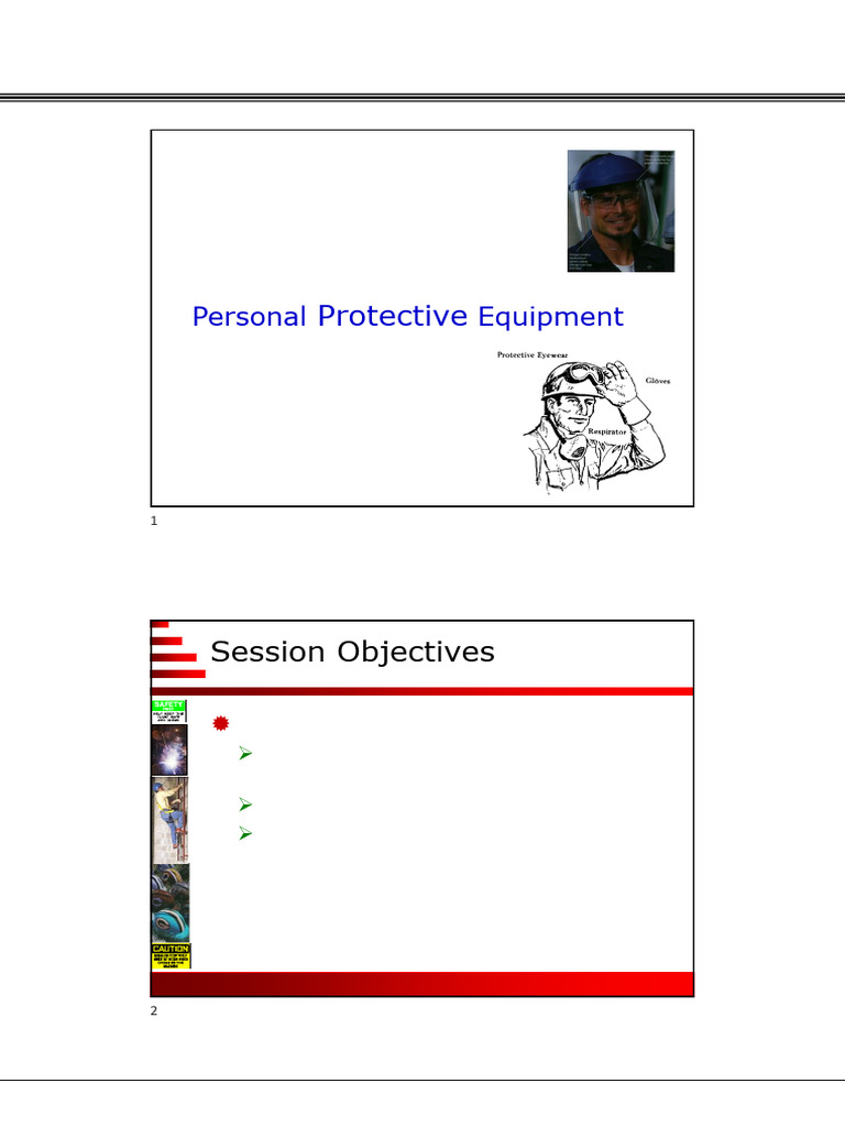 Personal Protective Equipment | PDF | Personal Protective Equipment ...