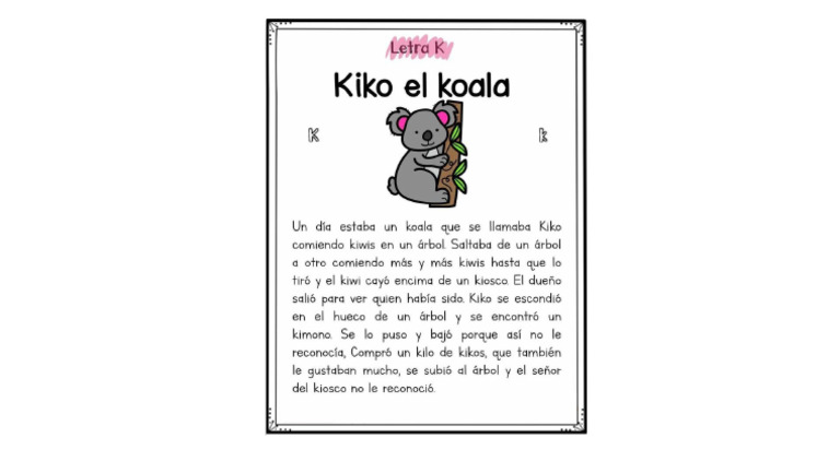 Kiko El Koala | PDF