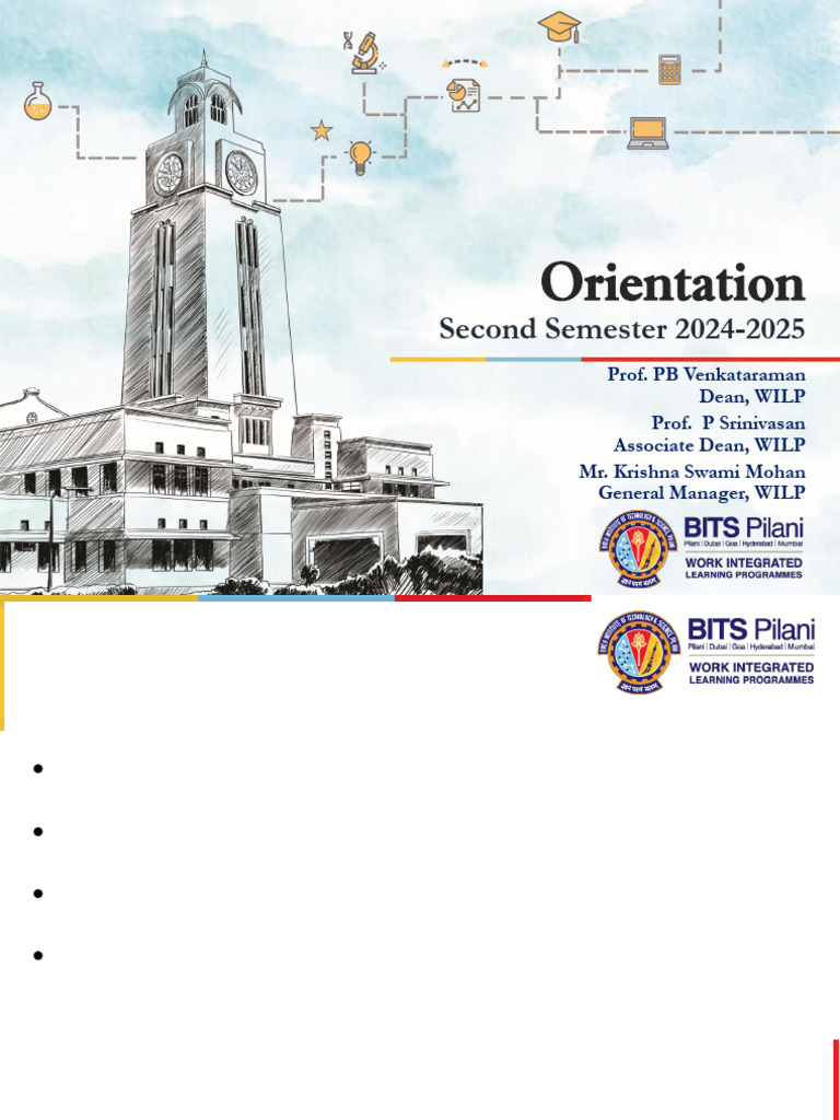 General Orientation Session for Second Semester 2024-2025 | PDF | Academic Term