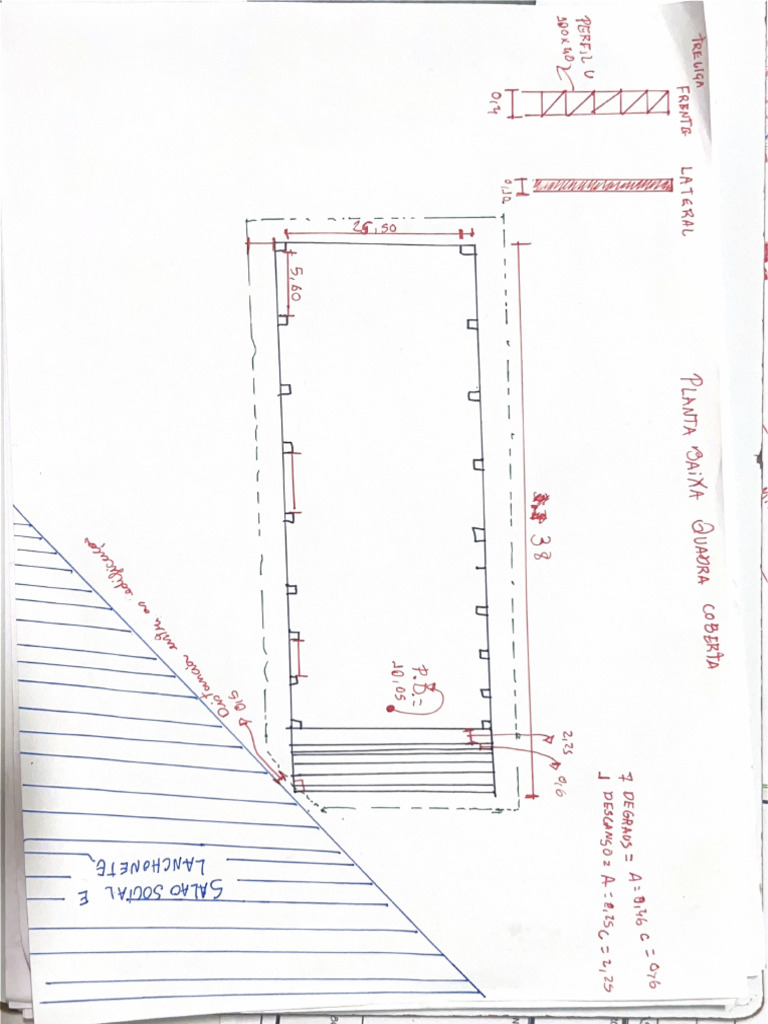 Planta Baixa Quadra Coberta | PDF