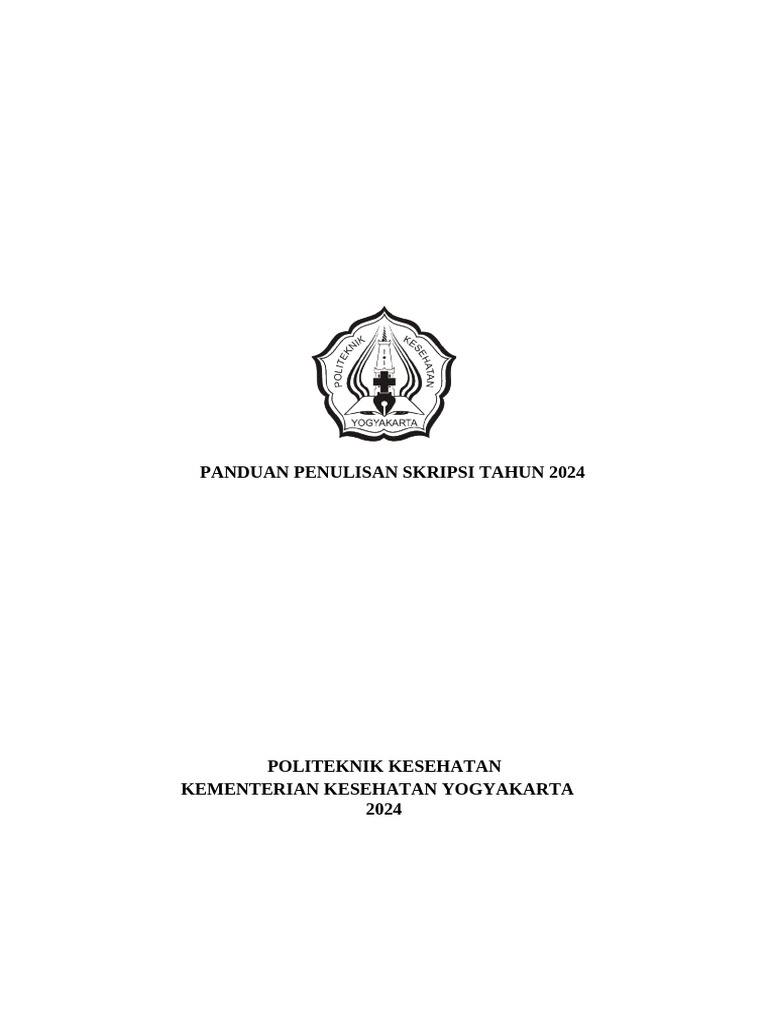 Panduan Skripsi 2024 | PDF