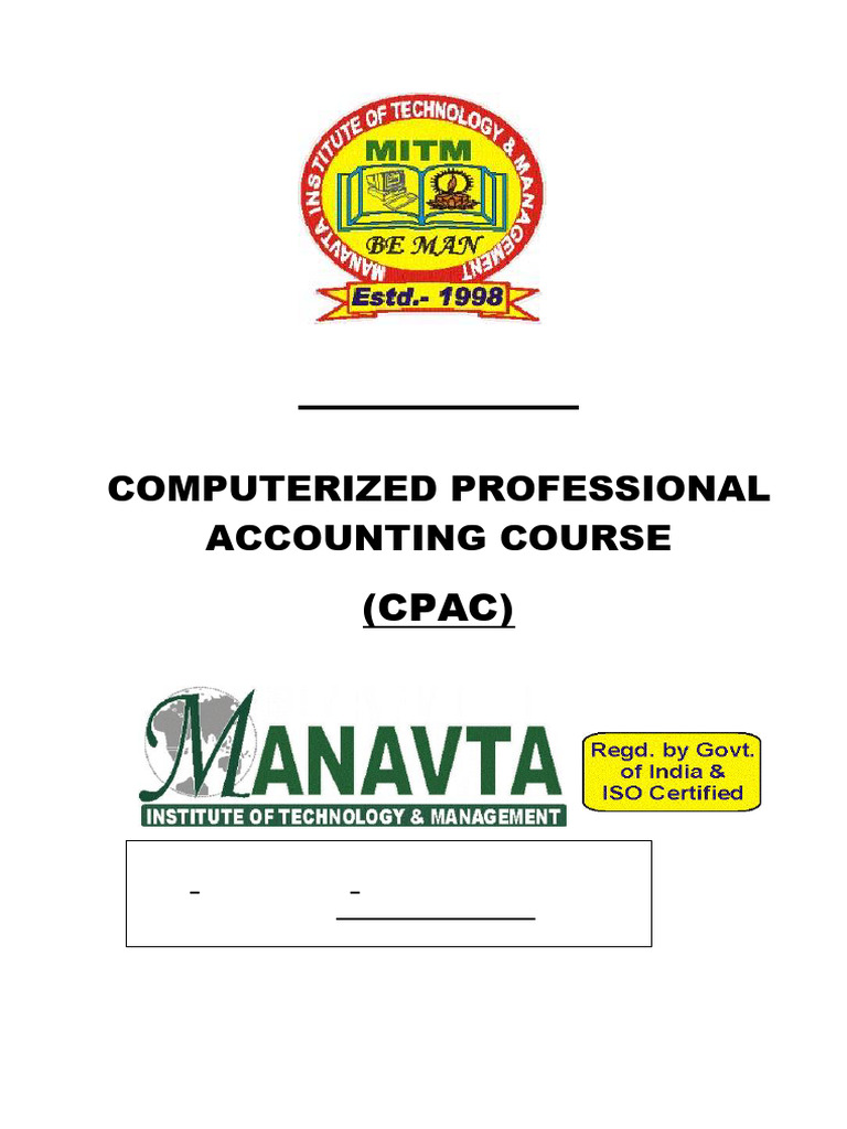 01 Cpac Detailed Syllabus | PDF