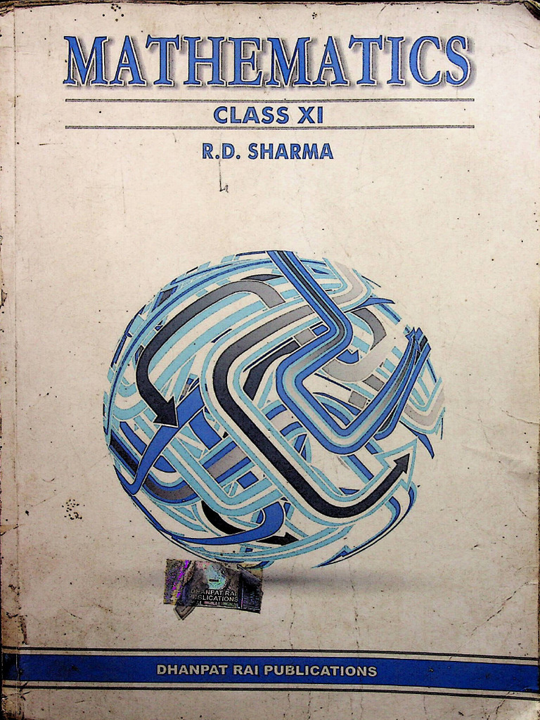 Mathematics Class XI - R.D. Sharma | PDF