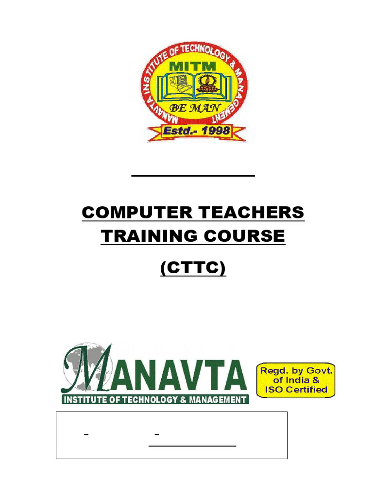 04 CTTC Detailed Syllabus 2016 | PDF