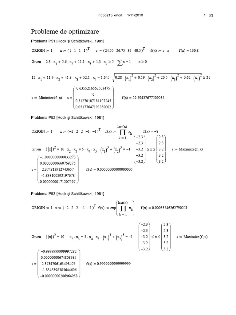 Mathcad - F050215 | PDF