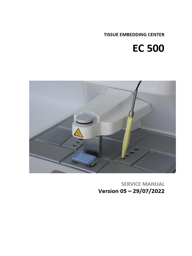 EC 500 - Service Manual - V05 | PDF | Adhesive | Electrical Connector