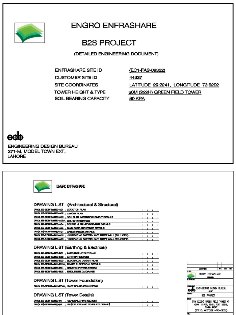 (Ec1-Fas-09352) 60M 222-H Tower Ded | PDF