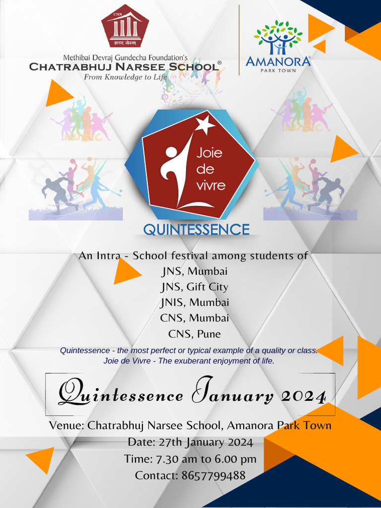 Quintessence 2024: JNS School Festival | PDF