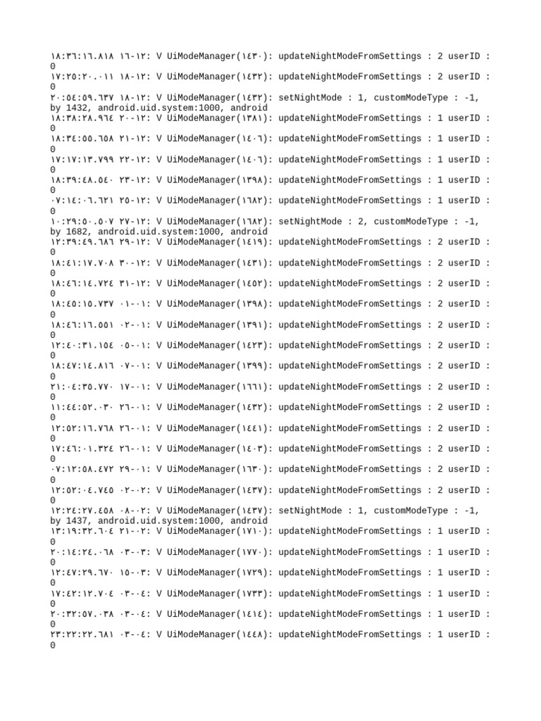 Dark Mode Log1 | PDF