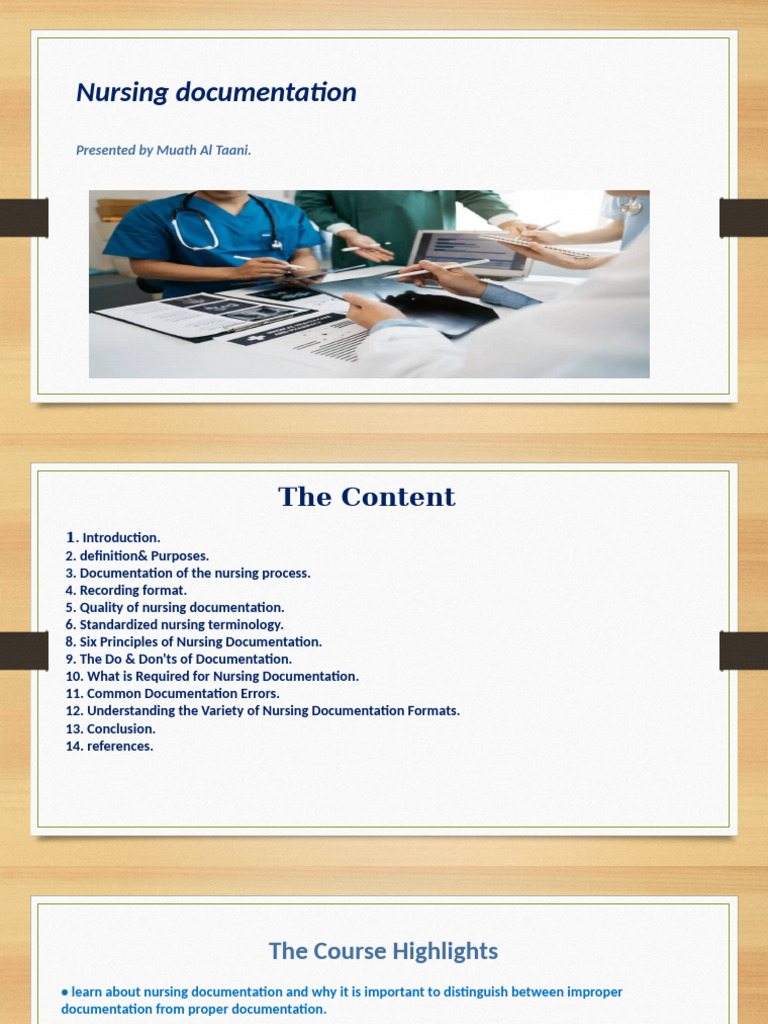 Nursing Documentation | PDF | Electronic Health Record | Health Care