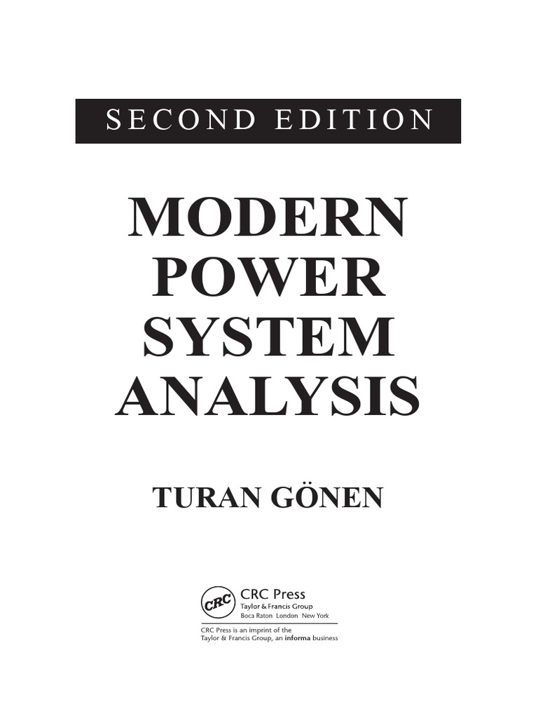 L1-2 Ref PS1 Ch2 Modern Power System Analysis, Second Edition | PDF ...