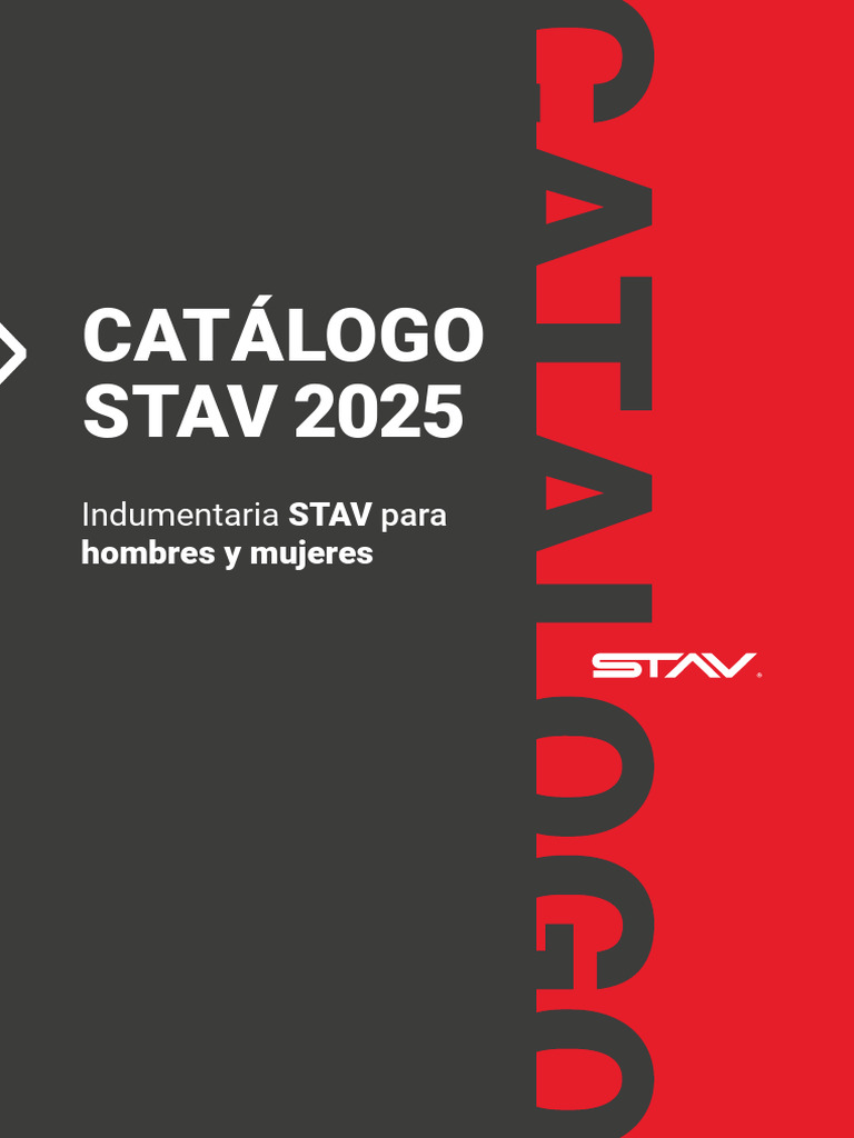 Catálogo STAV 2025: Indumentaria Urbana | PDF | Pantalones | Guante