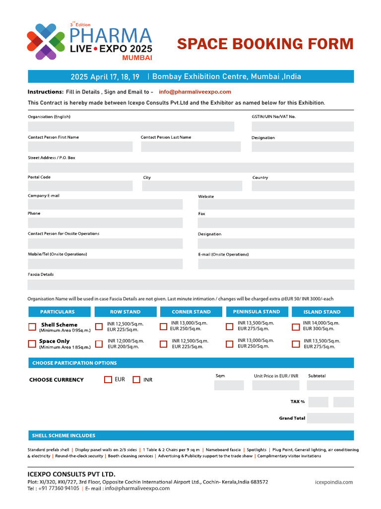 Space Booking Form 2025 | PDF | Common Law | Justice