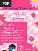 Evolution of Musical Theatre History | PDF | Musical Theatre | Operetta