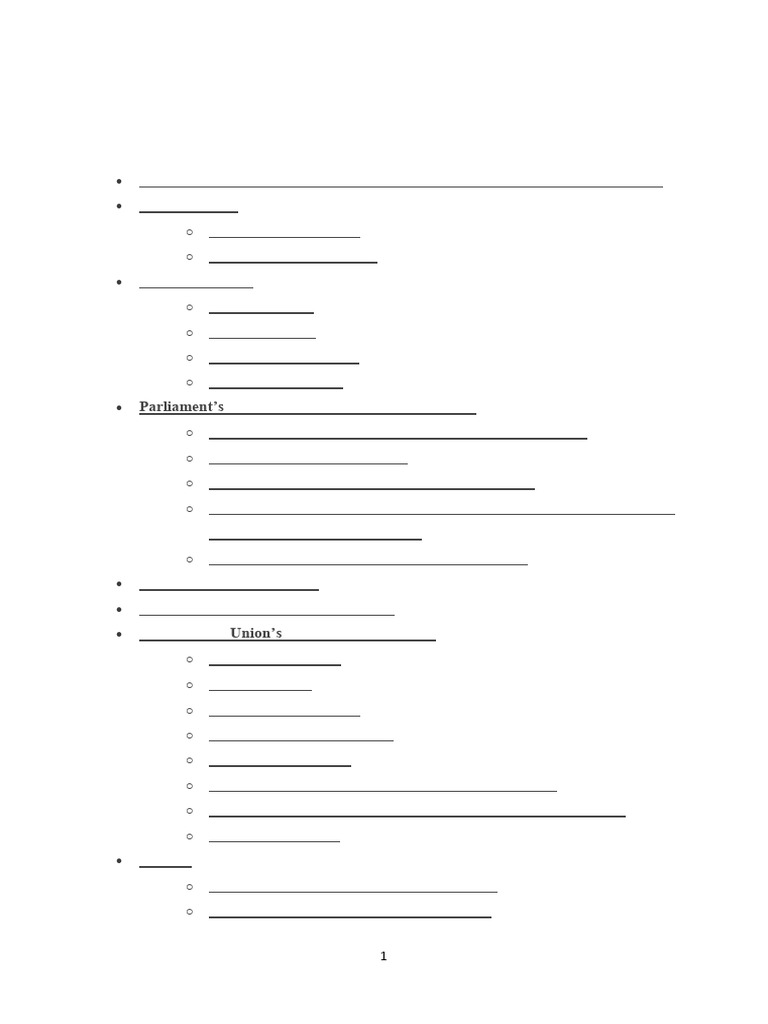 Union-State Relations in India Explained | PDF | Government Of India ...