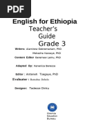 CTE Grade 7-Teacher Guide Zero Draft | PDF | Teaching Method | Teachers