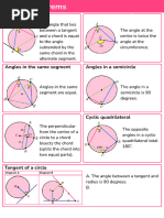 5 - Circle Theorems | PDF