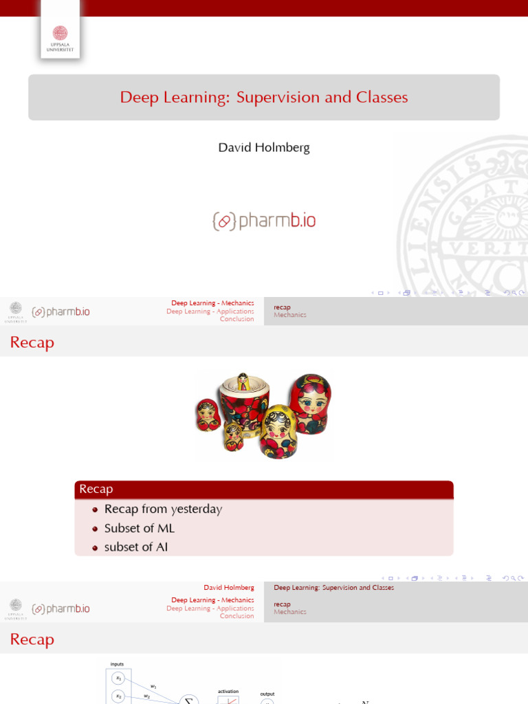 Lecture 2 | PDF | Deep Learning | Convolution