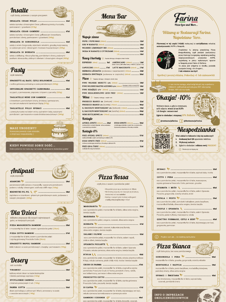 Menu Farina 01.25 | PDF