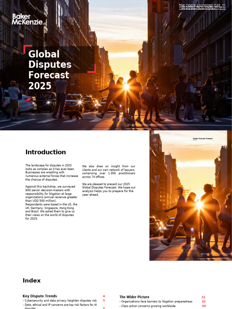 Global Disputes Forecast 2025 | PDF | Artificial Intelligence ...
