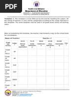 DepEd Nutritional Status Report Template | PDF | Body Mass Index ...