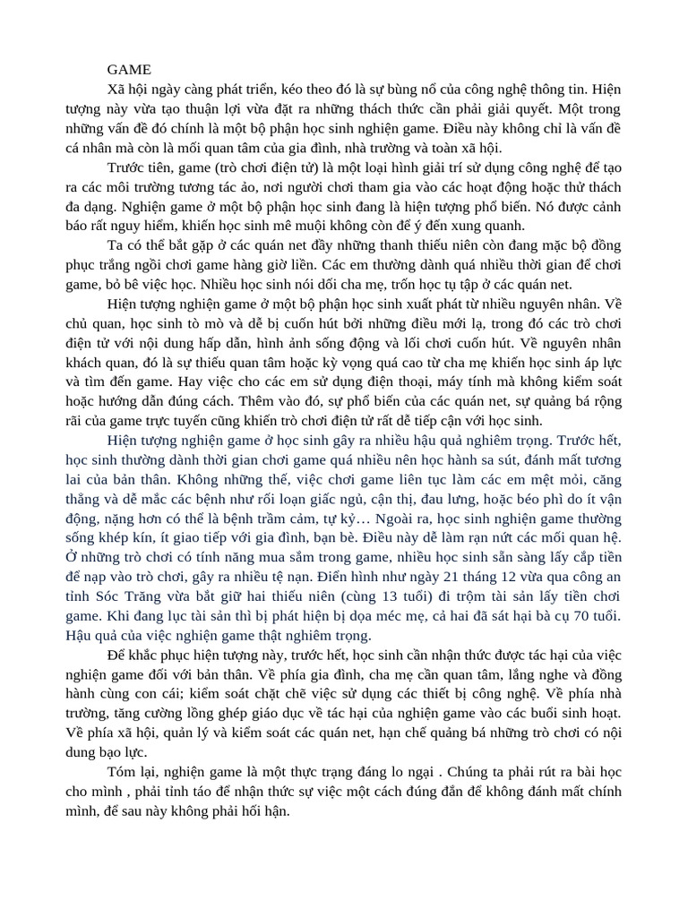 Game Khanh | PDF