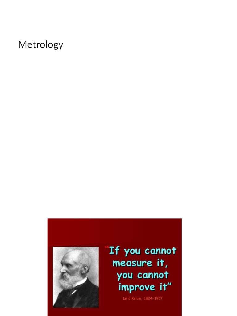 Metrology and Management | PDF | Force | Machines