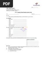 HSBC Limited Company Mandate Form | PDF | Identity Document | Banks