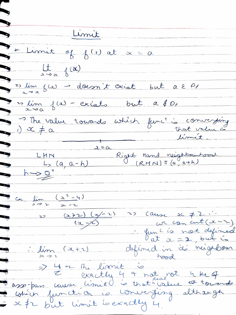 Limits,Continuity and Differentiablity (1) | PDF