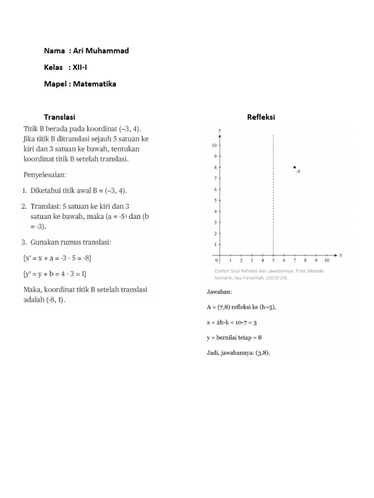Praktek mapel MTK | PDF