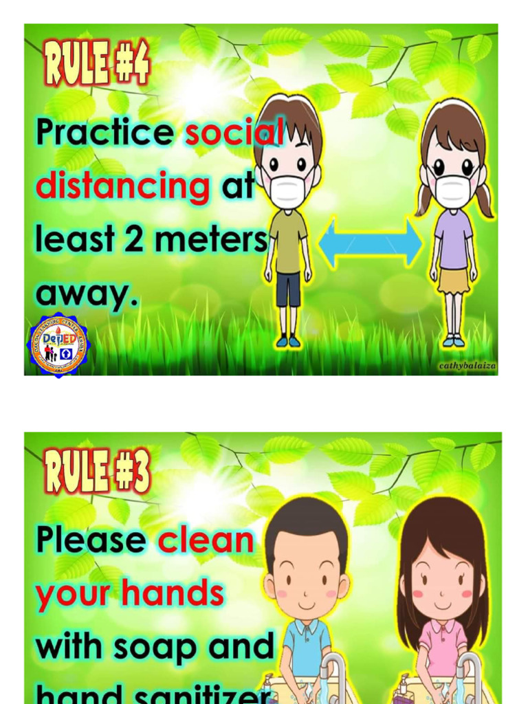 Newnormal Classroom Rules | PDF