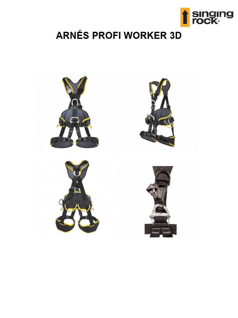 ARNÉS PROFI WORKER 3D SN | PDF