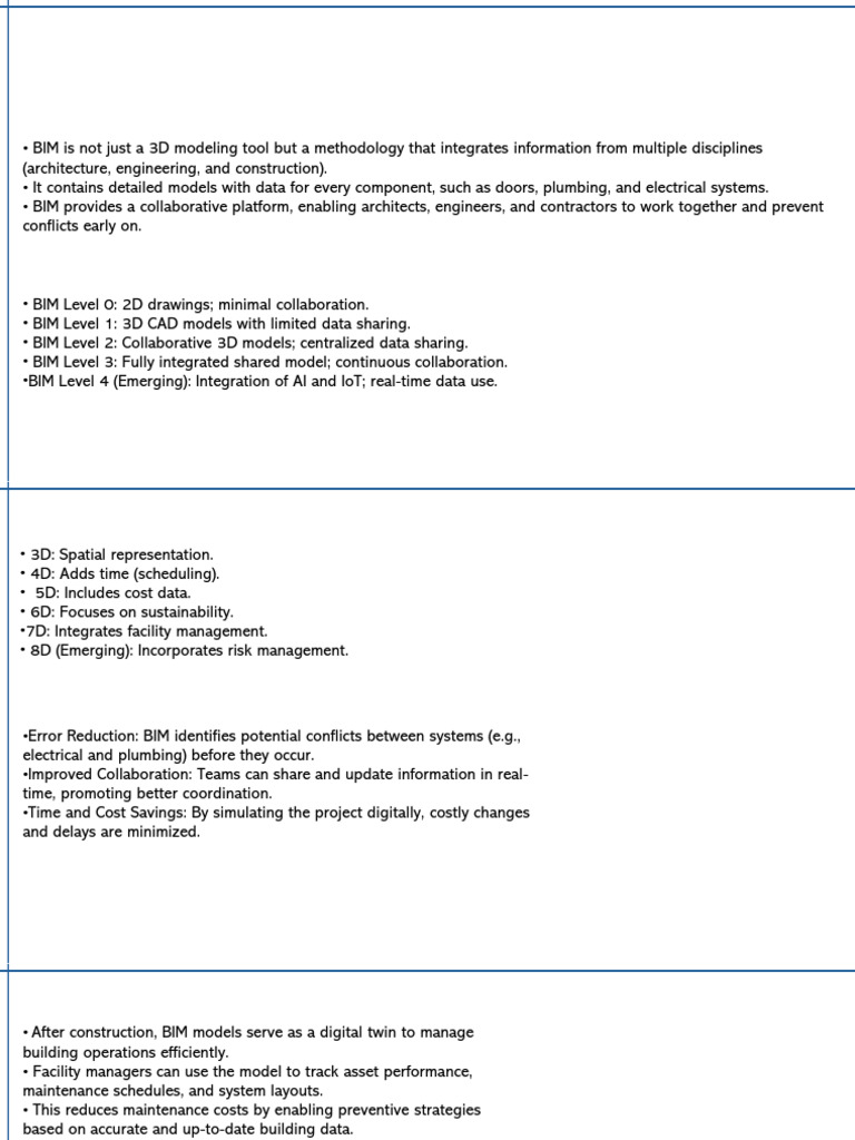 BIM Technology: By: Shahd Ayman | PDF