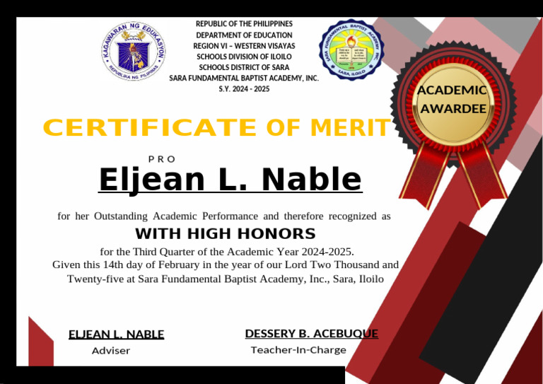 Elem. Cert | PDF