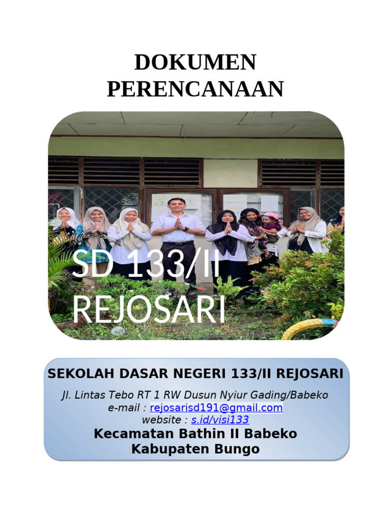 Dokumen Perencanaan | PDF