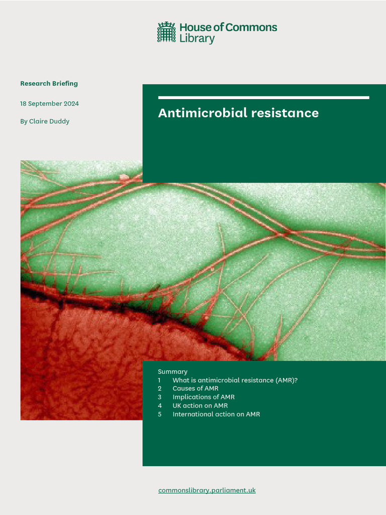 Antimicrobial Resistance BOOK 2024 | PDF | Antimicrobial Resistance ...