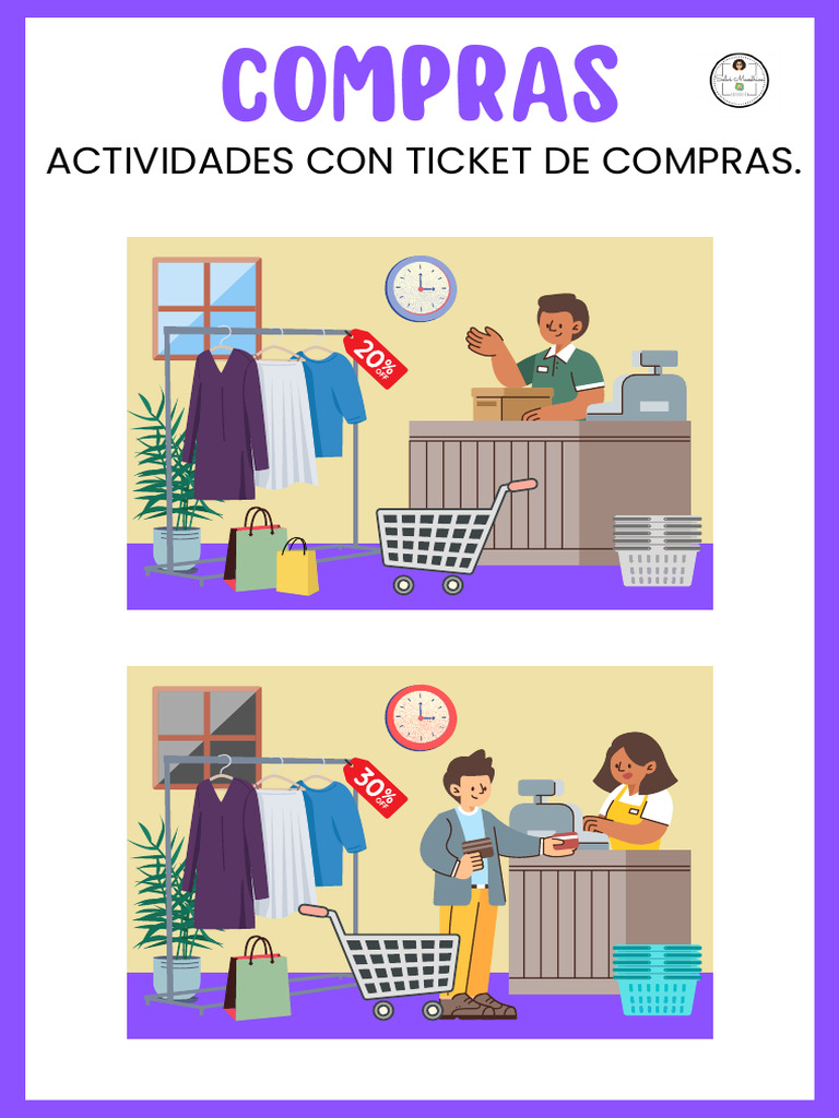 Actividades Interactivas de Compras | PDF