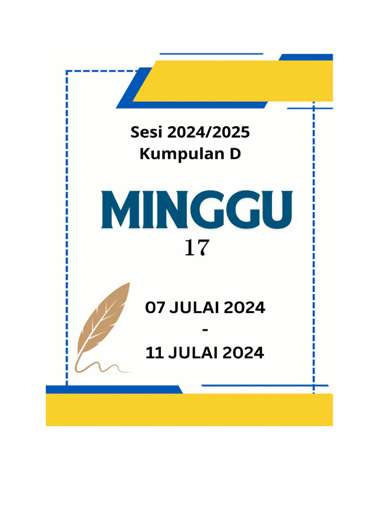 WEEK 17 | PDF | Learning | Teachers