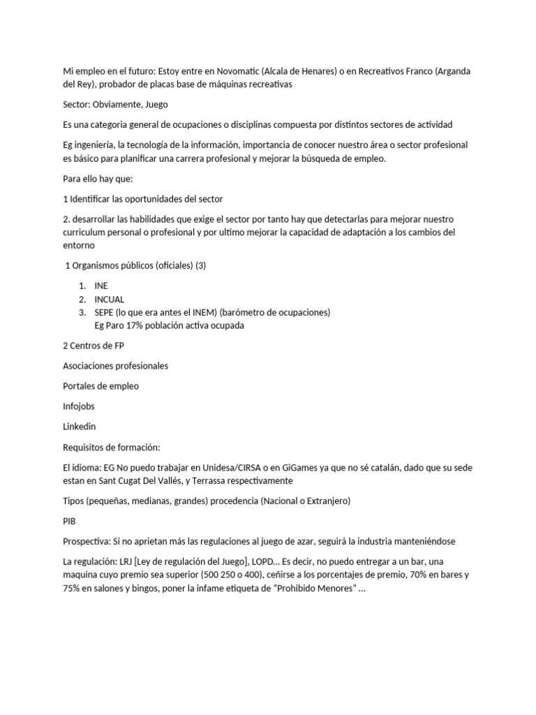 Itinerario Personal para La Empleabilidad | PDF