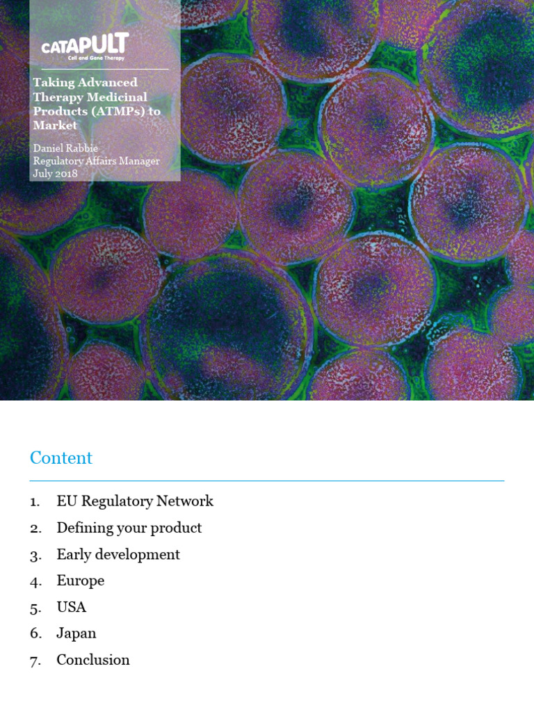DanRabbie - Taking Advanced Therapy Medicinal Products ATMPs To Market ...