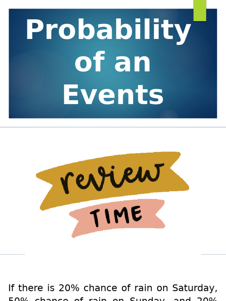 Dependent Event | PDF