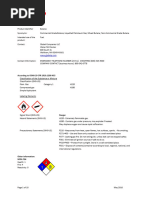 Safety Data Sheet for LPG | PDF | Liquefied Petroleum Gas | Propane