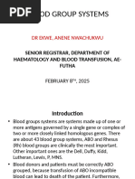 Blood Group Report Format | PDF
