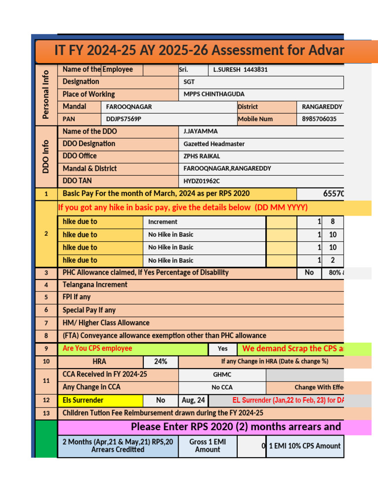 Ts It Fy 2024-25 Full Versi222 | PDF | Taxes | Government Finances