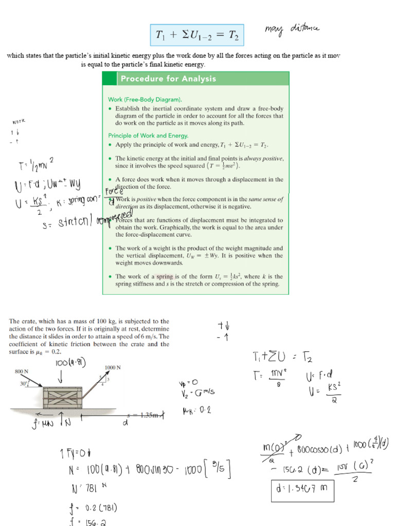 additional-example-Work-and-Energy-f2f- | PDF