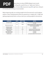 Fundamentals Hypertrophy Program | PDF | Elbow | Anatomical Terms Of Motion