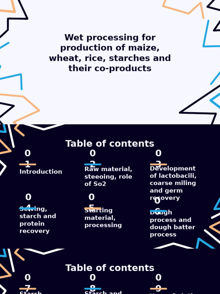 Wet Milling Process | PDF | Starch | Gluten