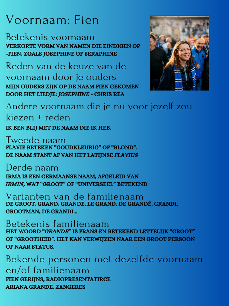 Voornaam | PDF